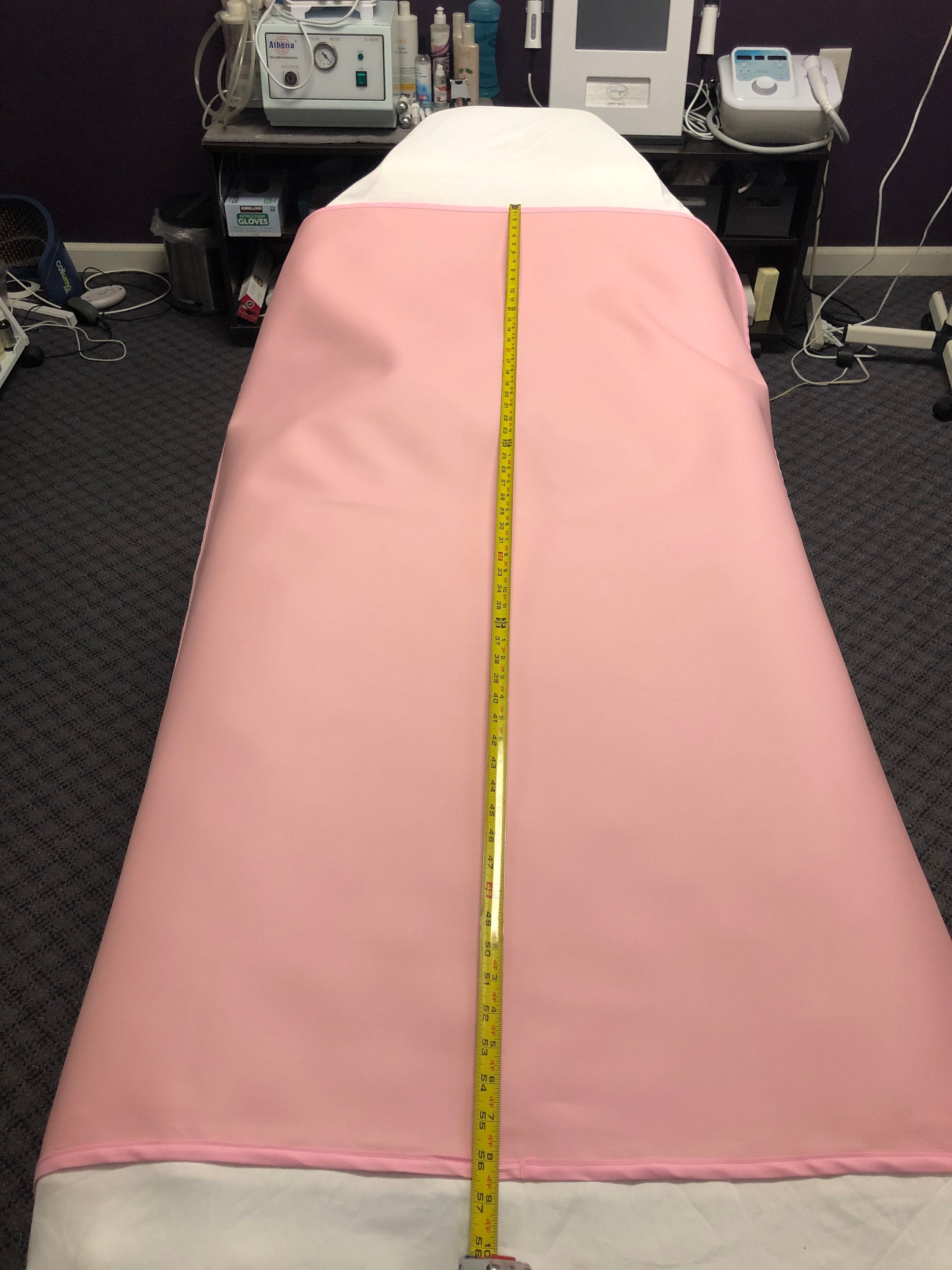 Esthetician Wax Pad Massage Table Pad Sugaring Pad Spa Bed Pad Pink Wax Pad Etsy