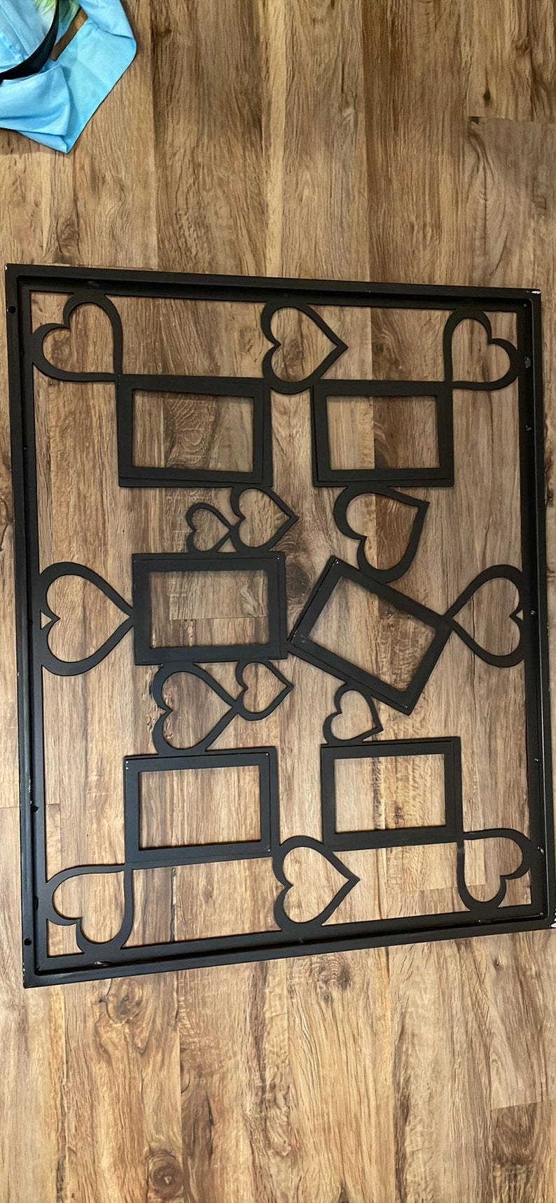 Steel Heart Picture Frame - Etsy