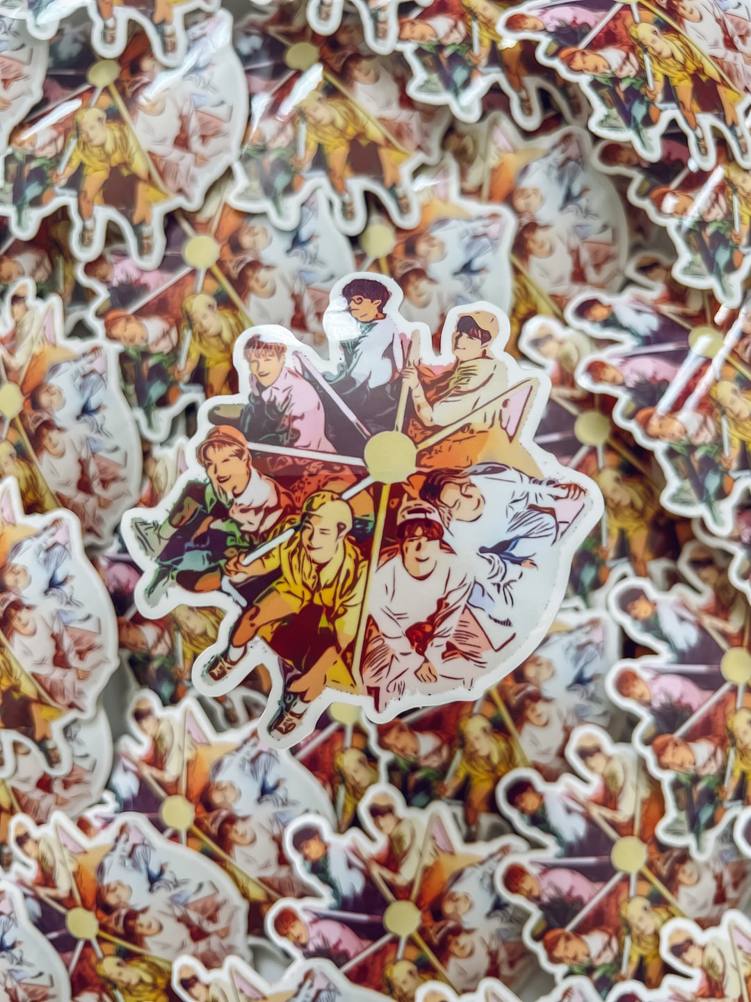 BTS Carousel Vinyl Sticker - Etsy