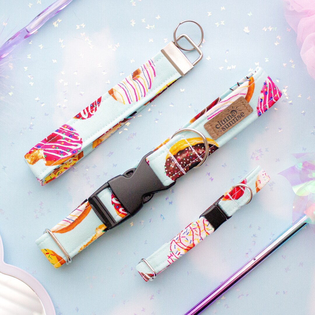 Sugar Rush | Donut Dog Collar, Y2K Aesthetic Breakaway Cat Collar ...