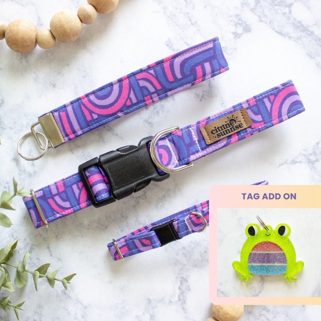 Bisexual Flag | Bi Pride Dog Collar, Aesthetic Queer Breakaway Cat ...