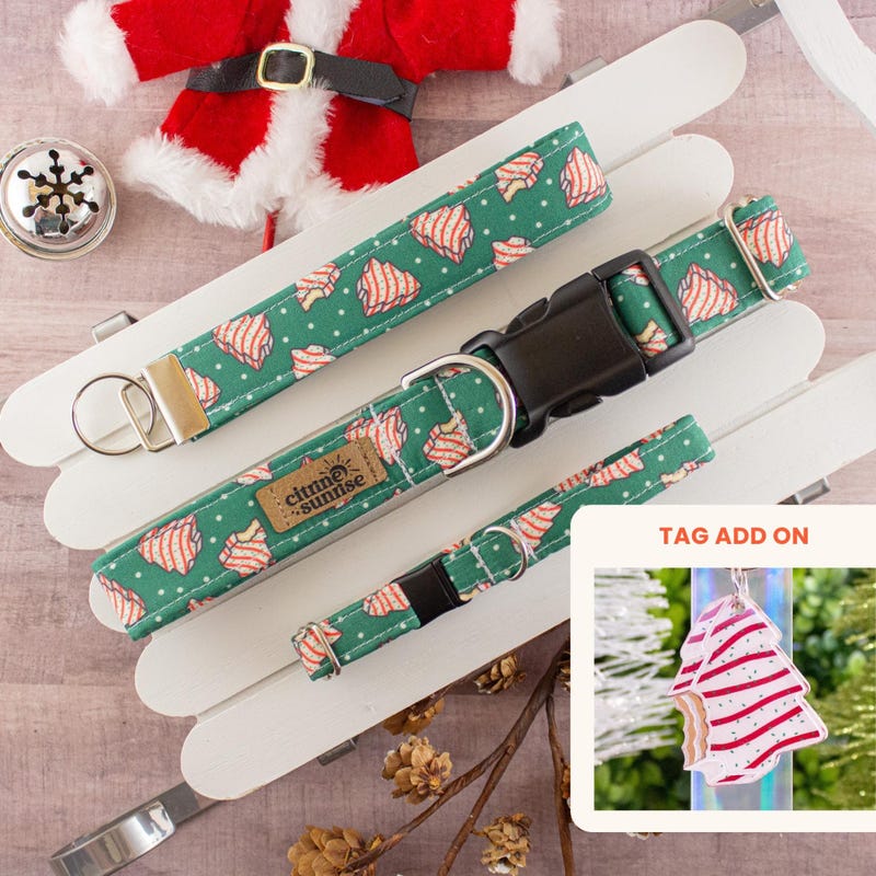 Christmas Dog Collar - Etsy