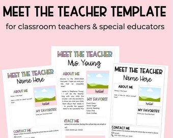 Meet the OT Handout Occupational Therapist OT Editable - Etsy