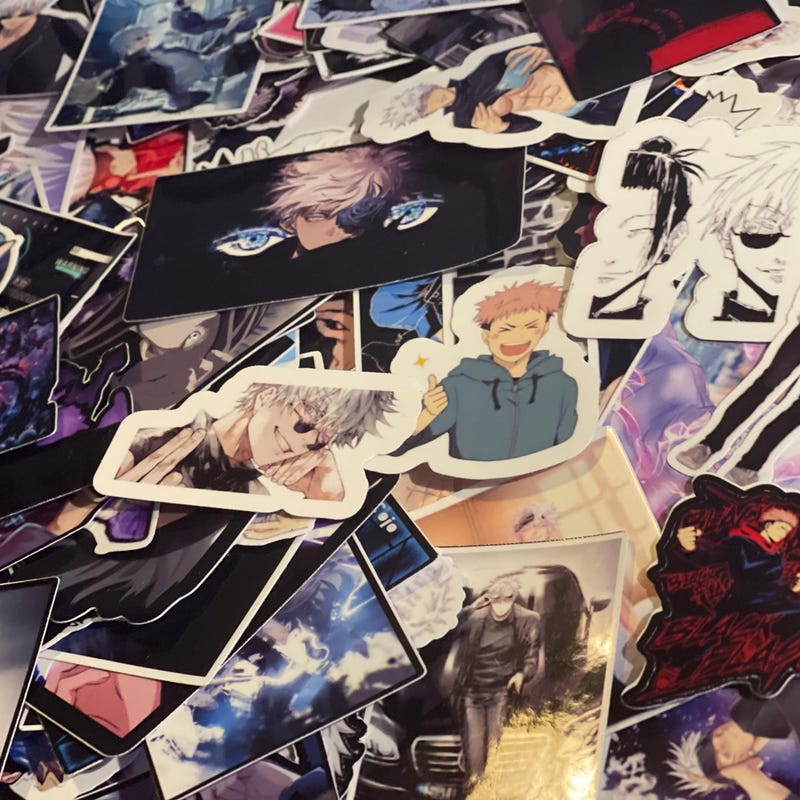 Anime Sticker Pack - Etsy