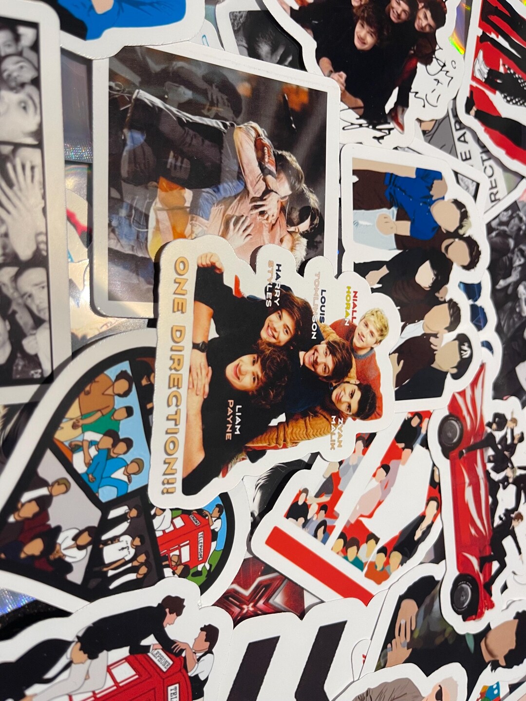 One Direction Inspired Stickers| 1D Stickers| Cute Vinyl Decals for 1D ...