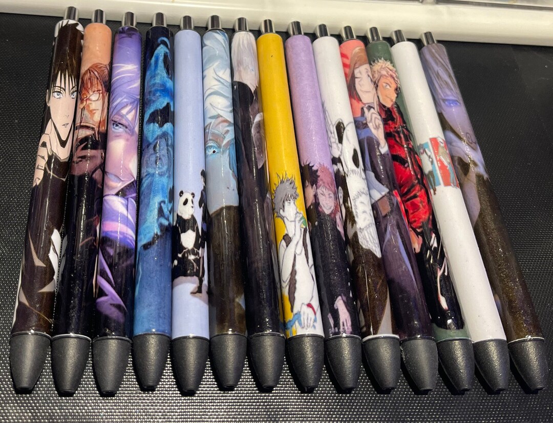 Anime Wrapped Pens - Etsy