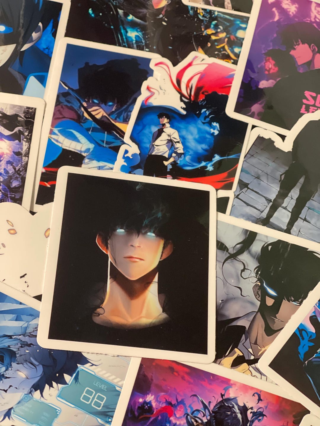 Solo Leveling Stickers: Jinwoo Anime Manga Decals - Etsy