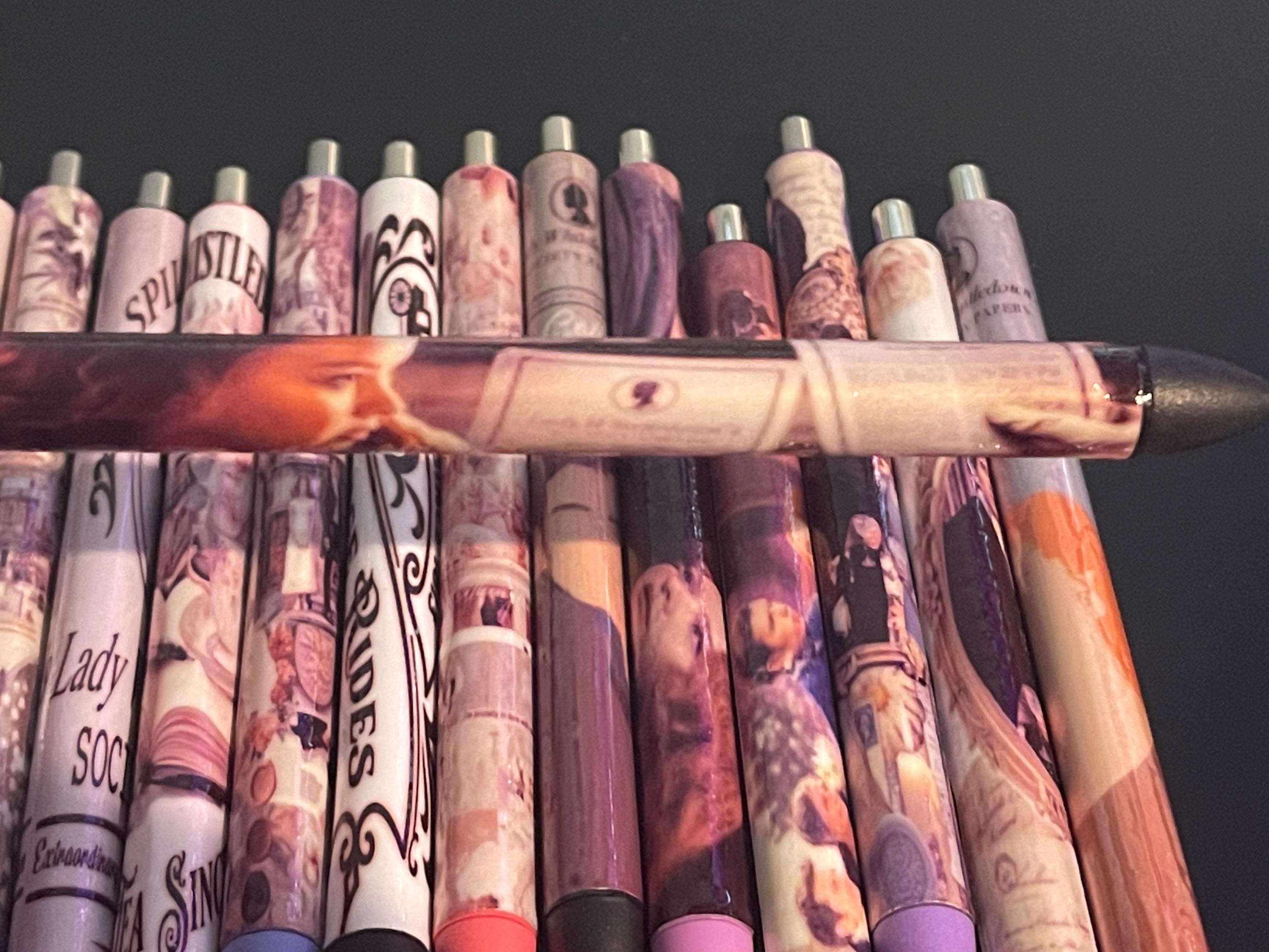 Bridgerton Theme Vinyl Wrapped Pen: Personalized Ink Pen - Etsy