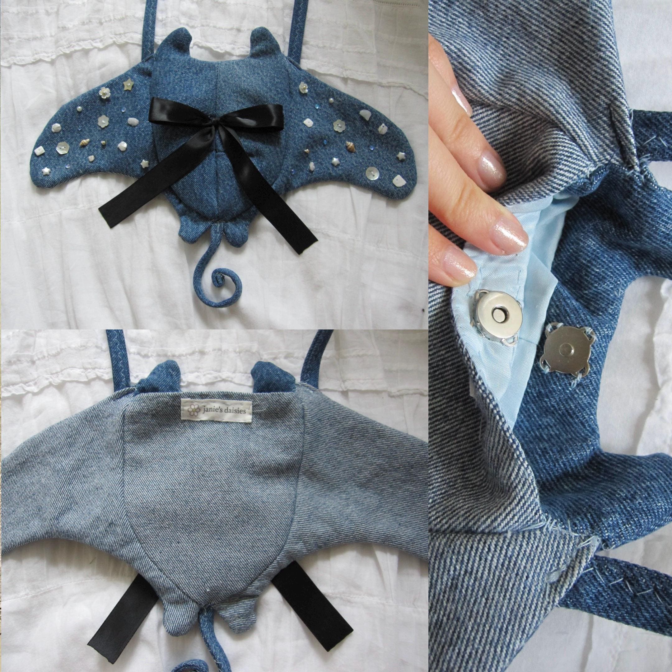 Manta Ray Bag PDF Pattern by Janiesdaisies - Etsy UK