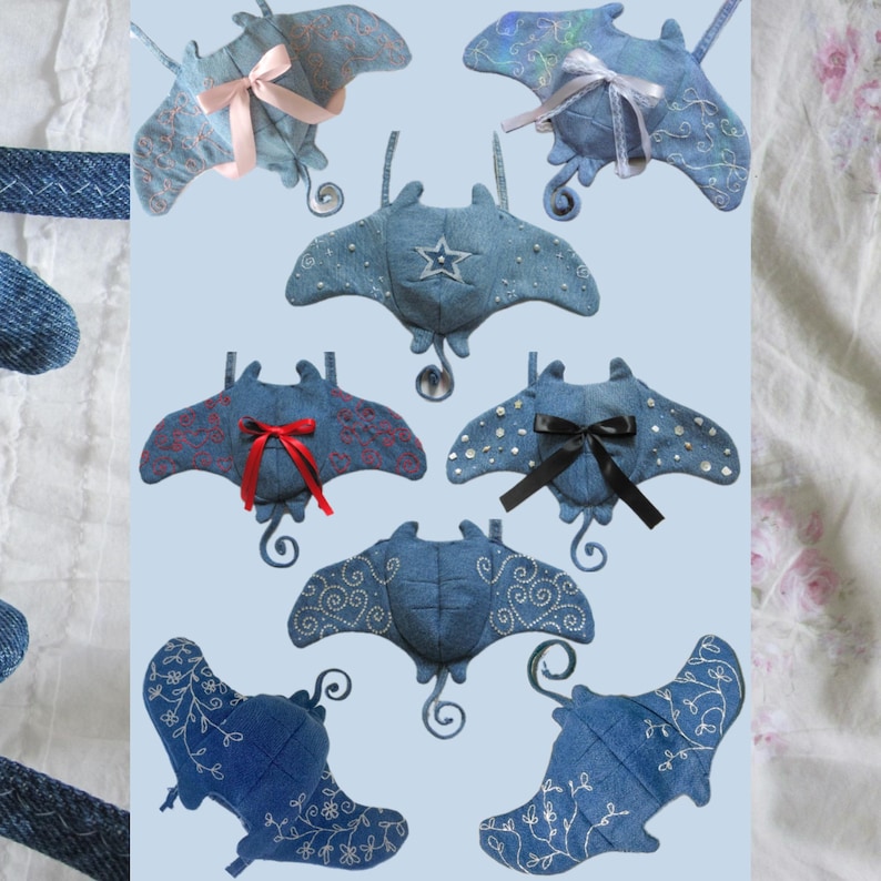 Manta Ray Bag PDF Pattern by Janiesdaisies - Etsy UK