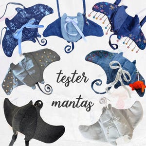 Manta Ray Bag PDF Pattern by Janiesdaisies | Upcycle Old Jeans/denim - Etsy