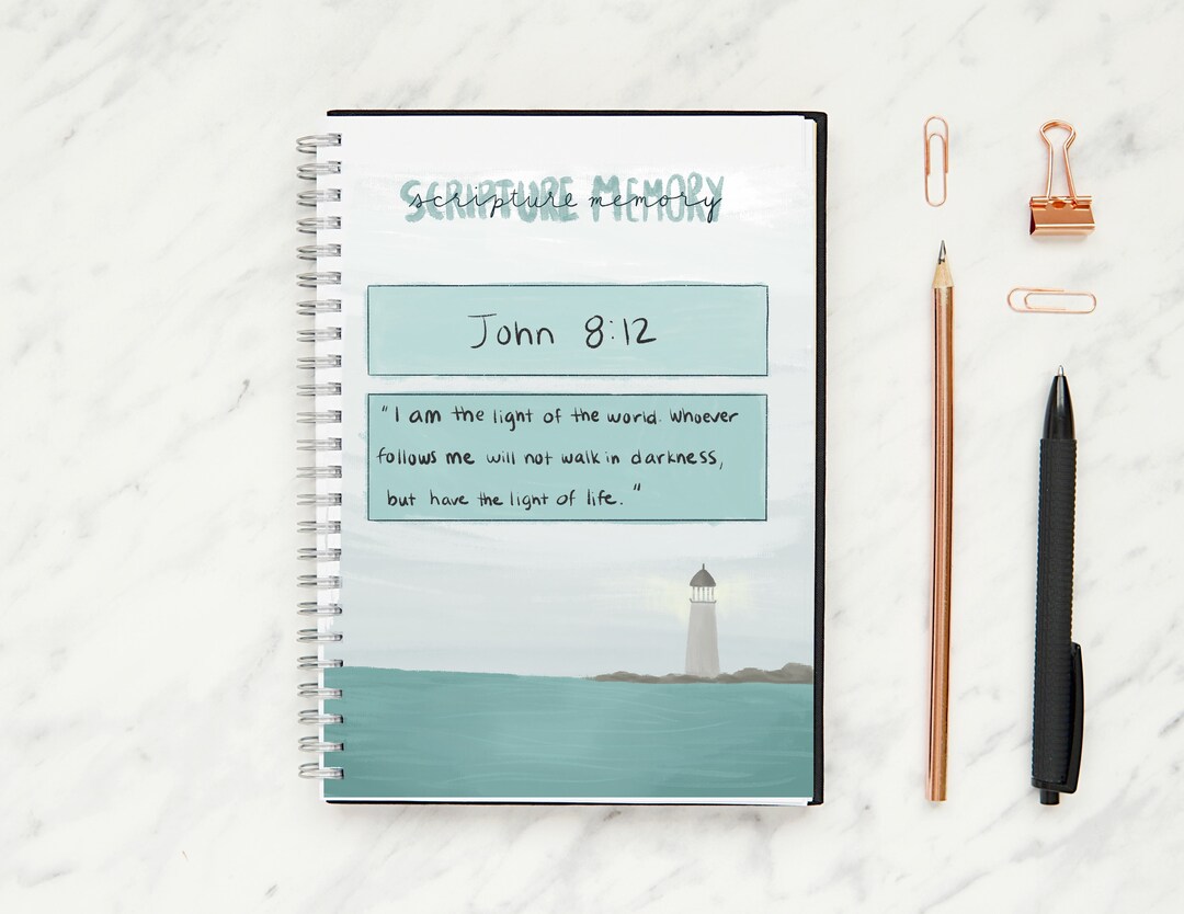 Scripture Memory, Bible Study Tool, Lighthouse Scripture Memory, Verse ...