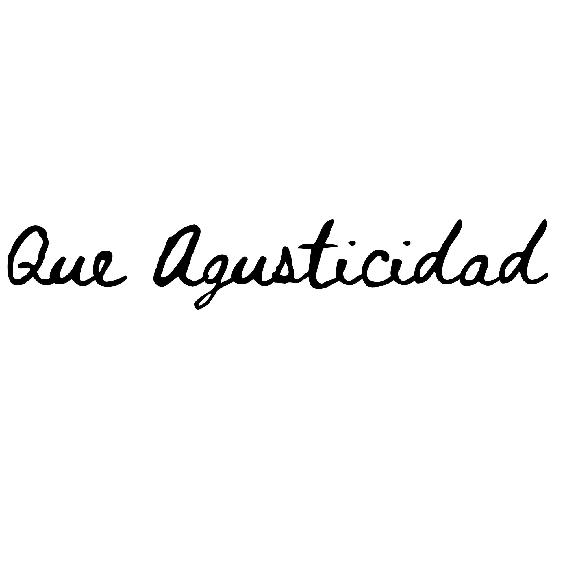 Que Agusticidad Digital Download PNG - Etsy
