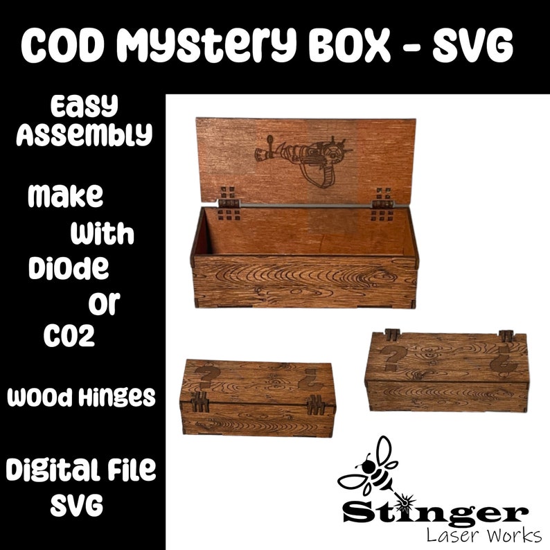 Call of Duty Zombies Mystery Box Svg - Etsy UK