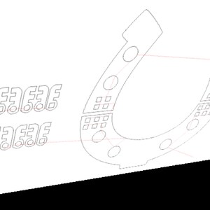 Wood Horseshoe Hinge SVG - Etsy