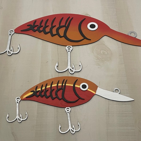 Fishing Lure Sign - Etsy