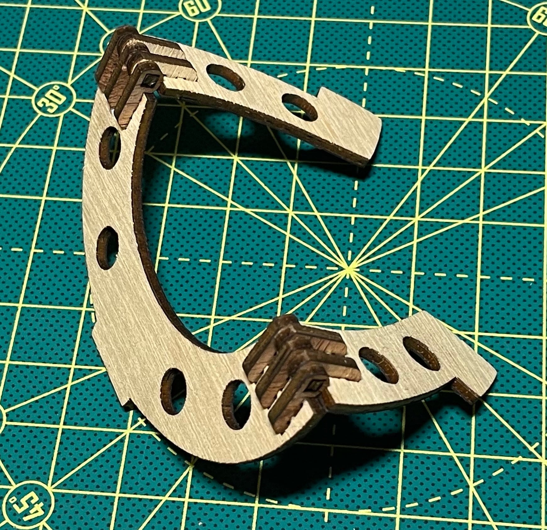 Wood Horseshoe Hinge SVG - Etsy
