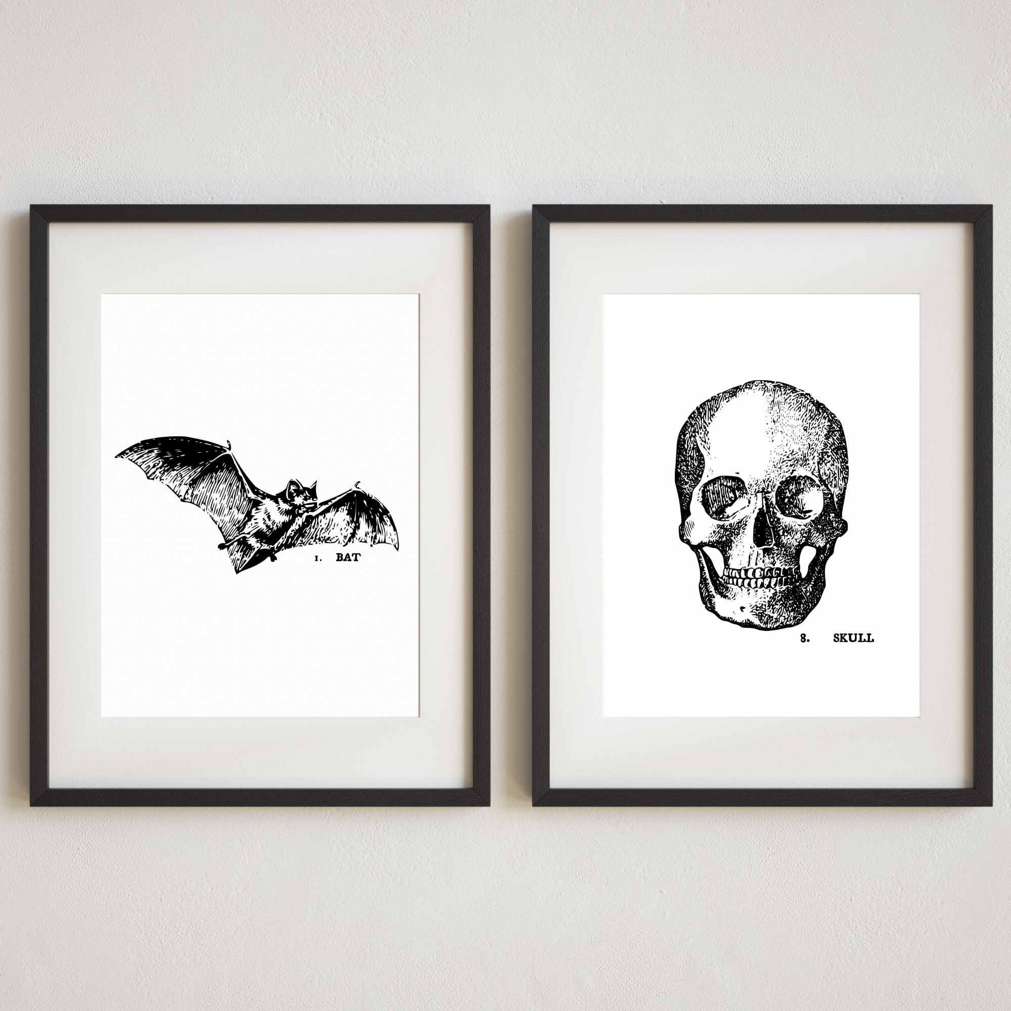 Halloween Printable Gallery Wall Art Bundle,set of 14 Print at Home ...