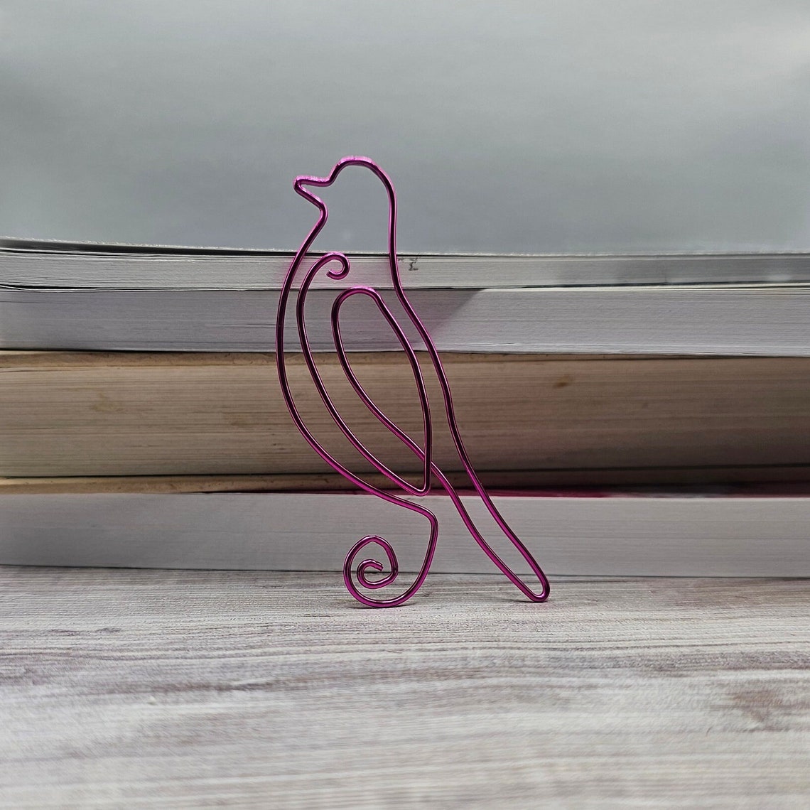 Wire Bird Bookmark, Paperclip, Page Saver, Party Favors, Birthday ...