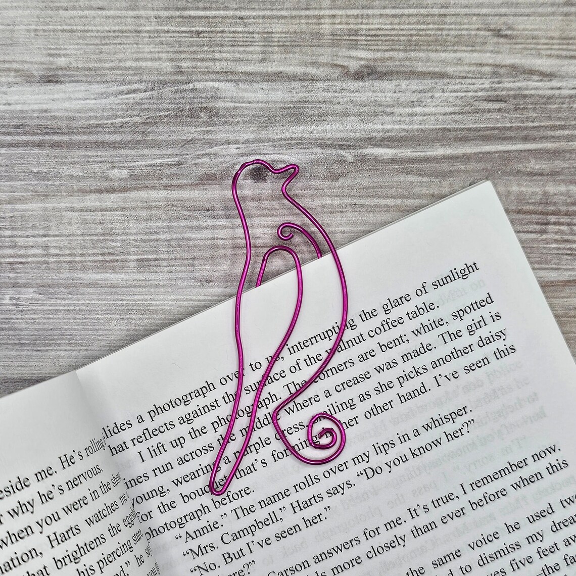 Wire Bird Bookmark, Paperclip, Page Saver, Party Favors, Birthday ...