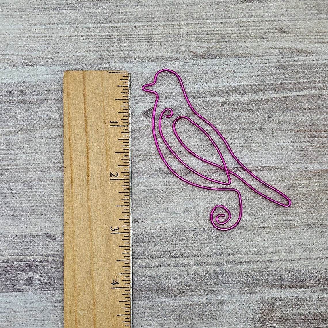 Wire Bird Bookmark, Paperclip, Page Saver, Party Favors, Birthday ...