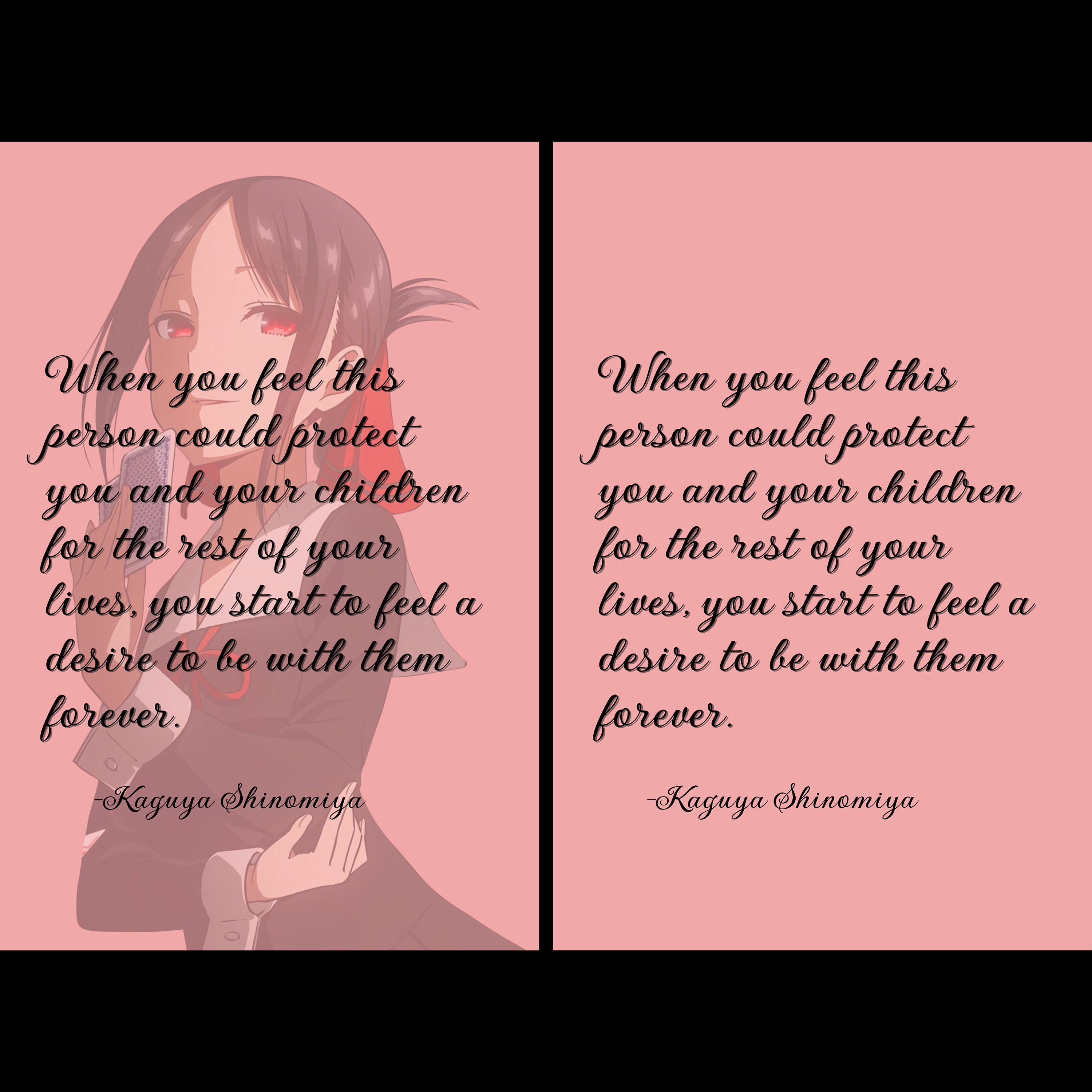 Custom Anime Quote Print Custom Anime Text Print Personalized Anime ...