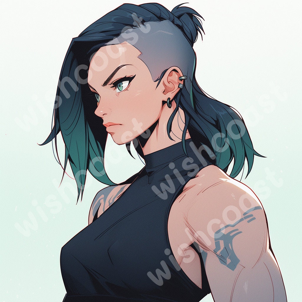 Adopt a Character | Anime Style | Strong Female | Portrait | Original ...