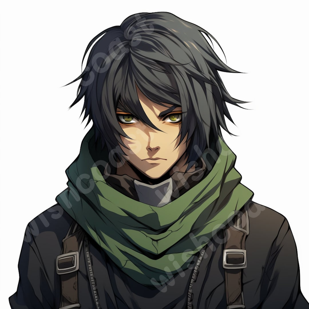 Adopt a Character | Anime Style | Male Rogue | Portrait | Original ...