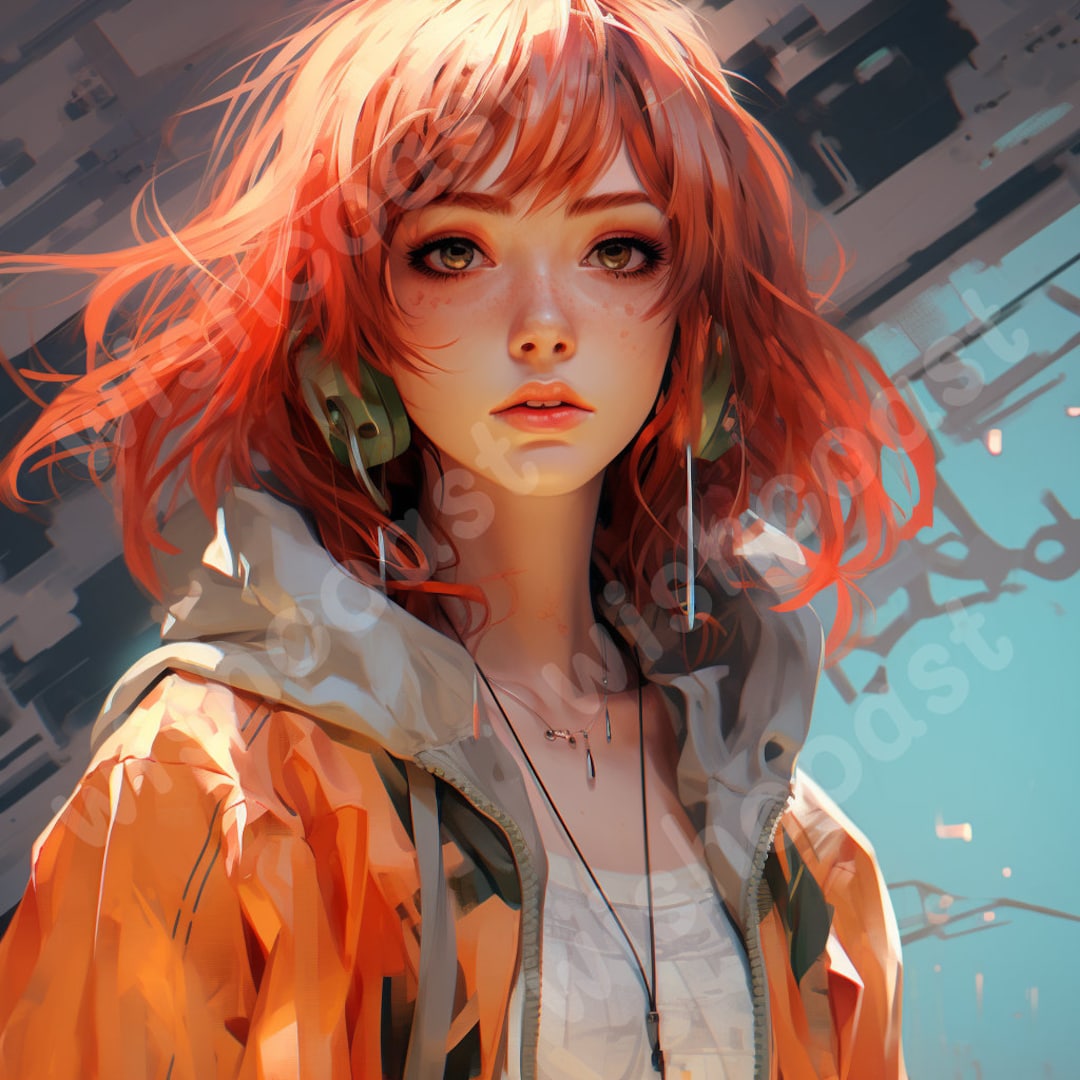 Adopt a Character | Hyper Realistic Anime Style | Female | Red Hair ...