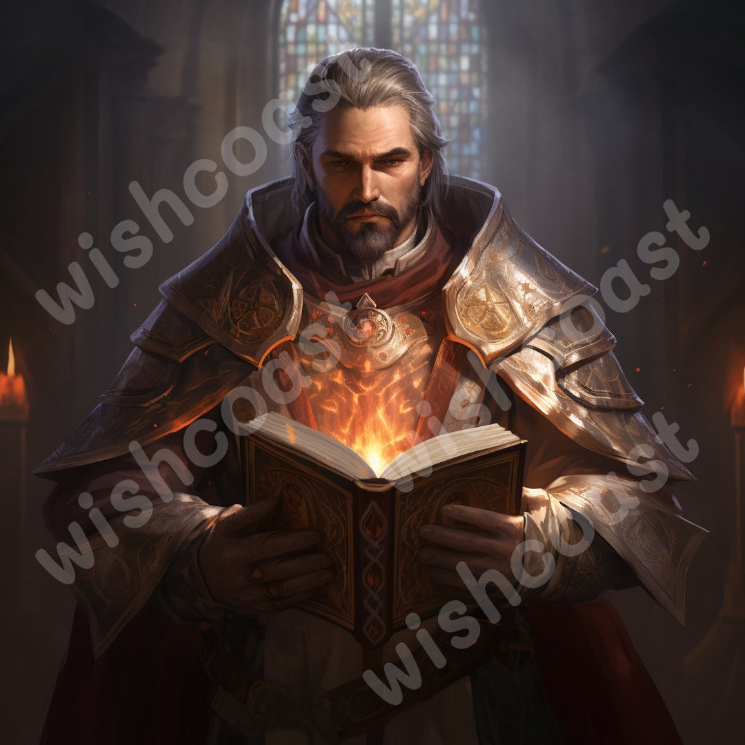 Adopt a Character | Dnd Themed | Male Priest | Original Character | OC ...