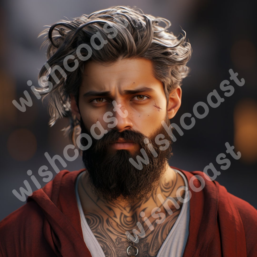 Adopt a Character | Hyper Realistic | Male | Full Beard | Original ...