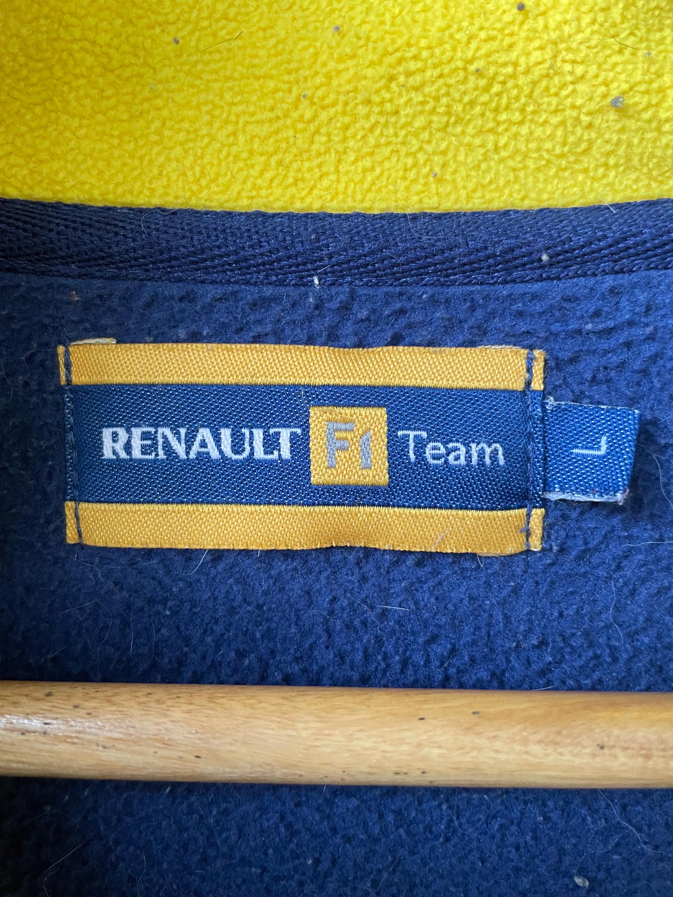 Sale%vintage Y2K Renault F1 Team Fullzipper Fleece Jacket - Etsy