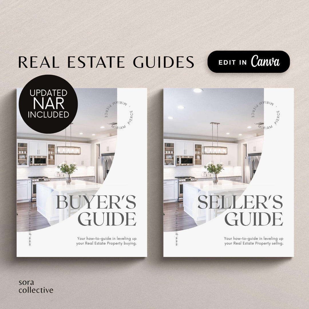 Real Estate Listing Presentation, Simple Buyers Guide, Buyer and Seller ...