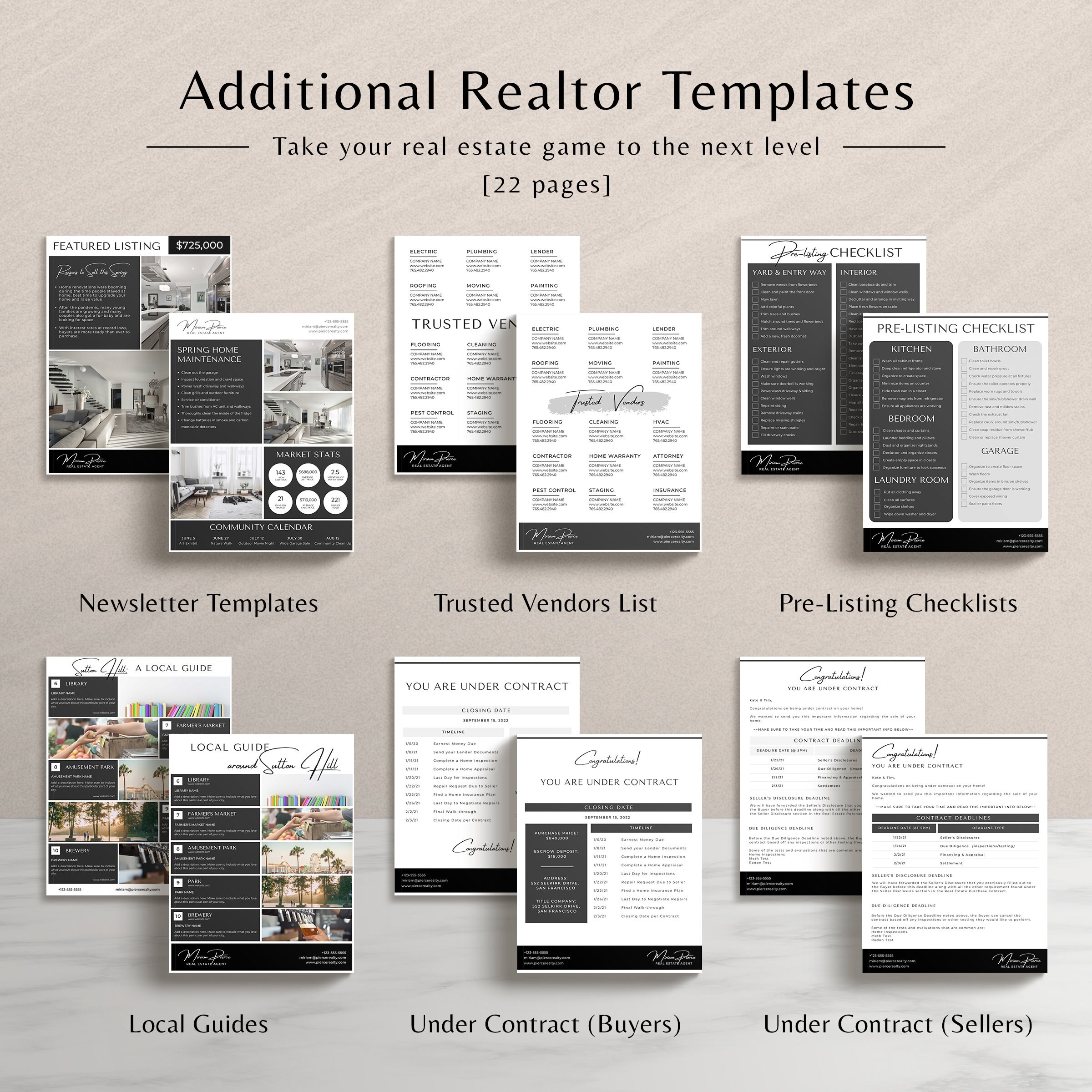 Real Estate Marketing Templates Real Estate Postcard Realtor - Etsy