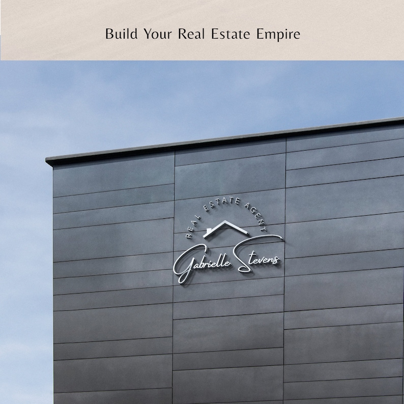 Realtor Logos, Pre-made Real Estate Logos, Realtor Branding, Real ...