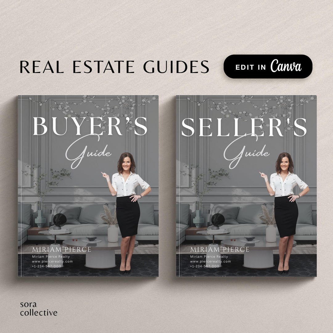 Seller Guide and Buyer Guide Bundle, Listing Presentation for Real ...