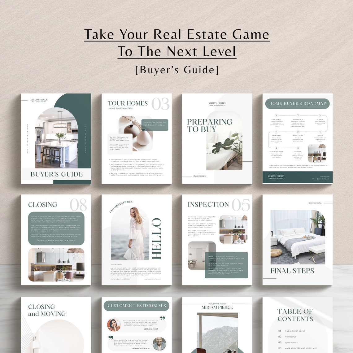 Real Estate Buyer and Seller Guide Real Estate Buyer Book - Etsy