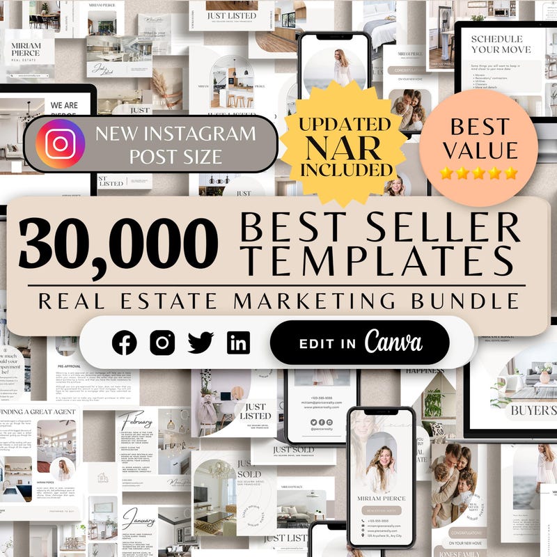 Marketing Packages Template - Etsy