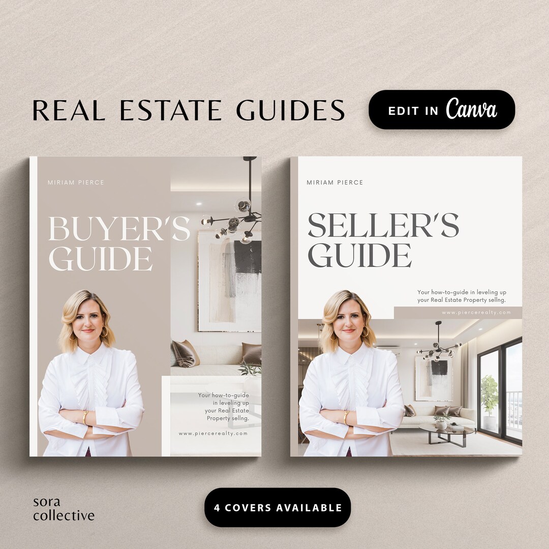 Real Estate Seller Guide & Home Buyer Guide Bundle, Real Estate ...