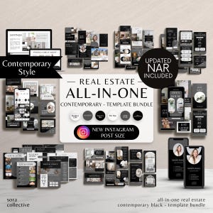 Branding Kit, Real Estate Flyer, Realtor Marketing, Open House, All-in ...