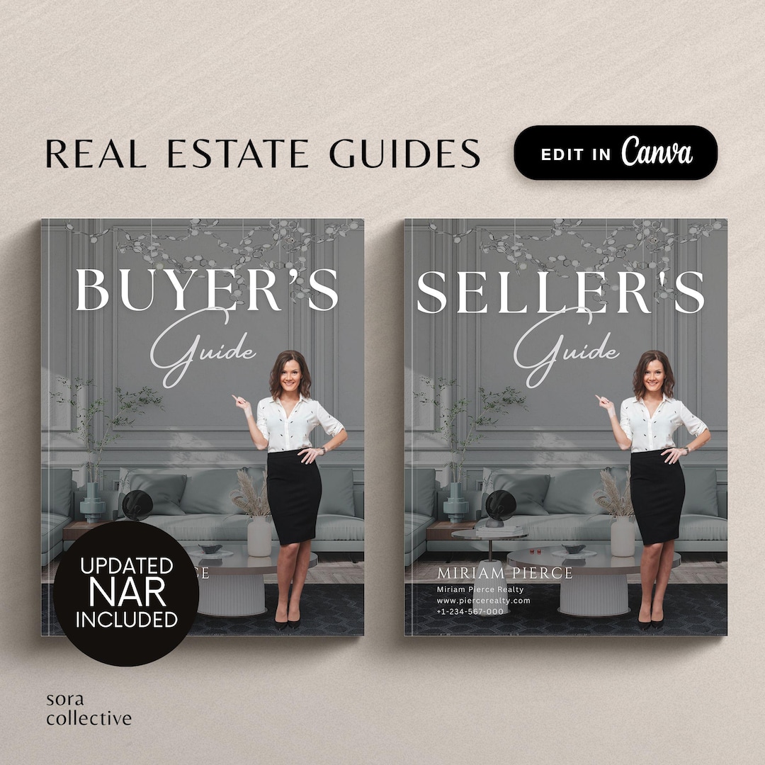 Seller Guide and Buyer Guide Bundle, Listing Presentation for Real ...