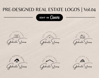 Realtor Logos, Pre-made Real Estate Logos, Realtor Branding, Real ...