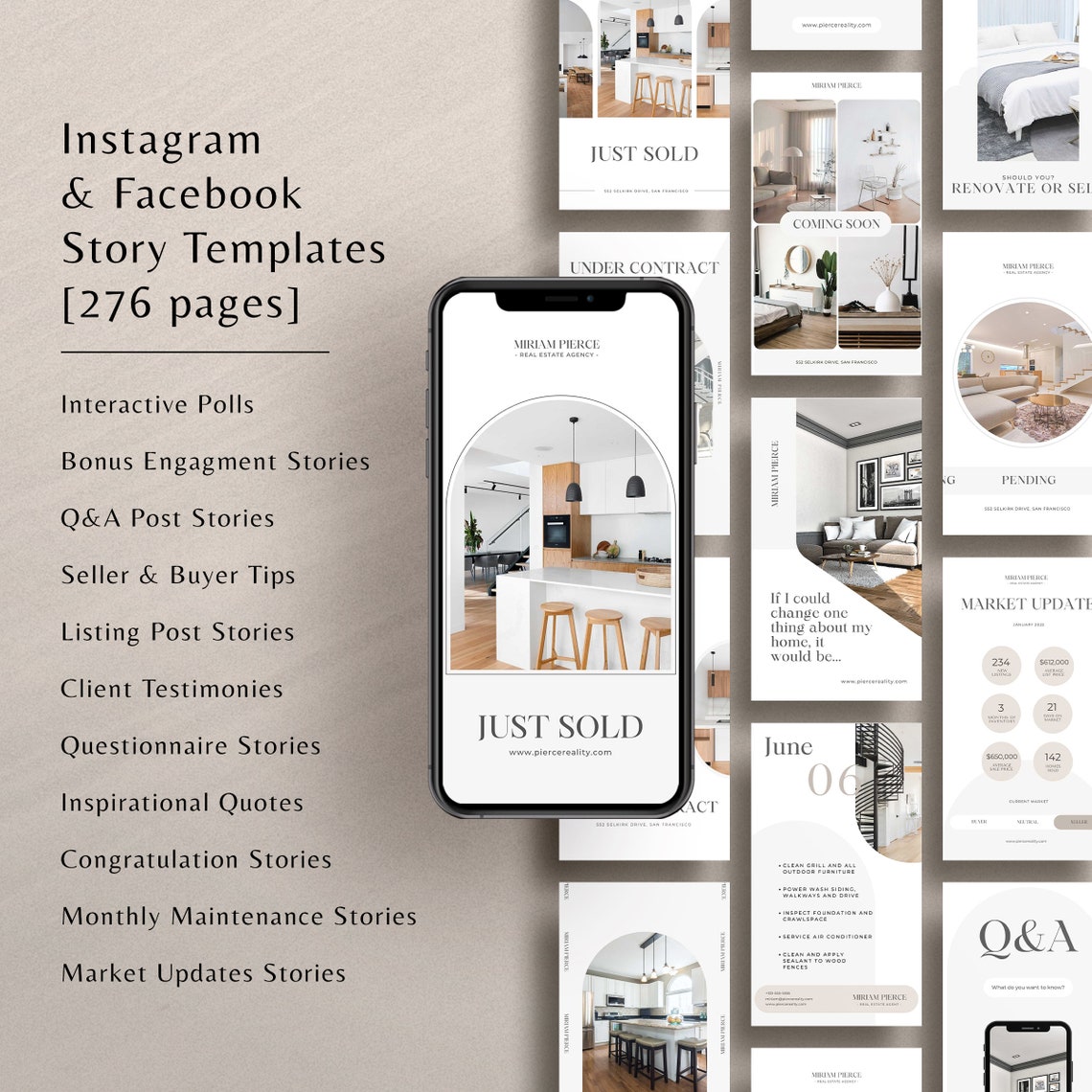 All-in-one Modern Real Estate Marketing Templates Bundle Real - Etsy