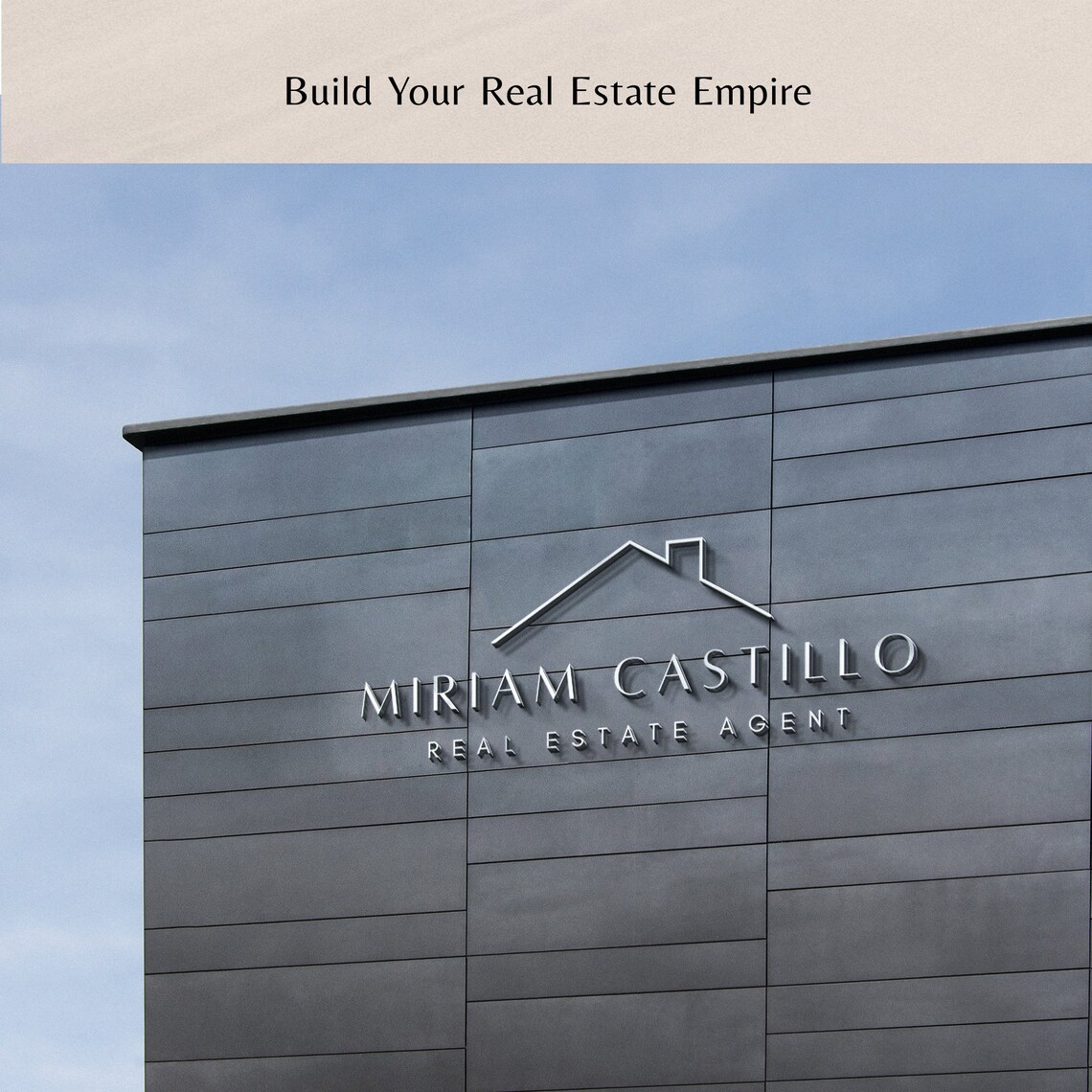 Real Estate Logo Realtor Logo Design Branding Template - Etsy