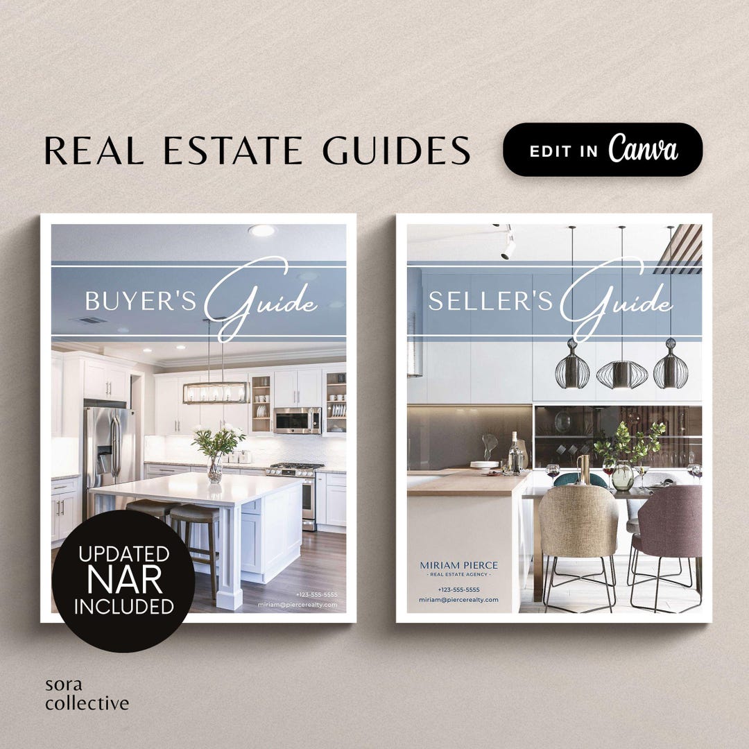 Real Estate Buyer and Seller Guide, Real Estate Buyer Packet, Real ...