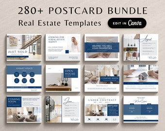 Canva Real Estate Postcard - Etsy