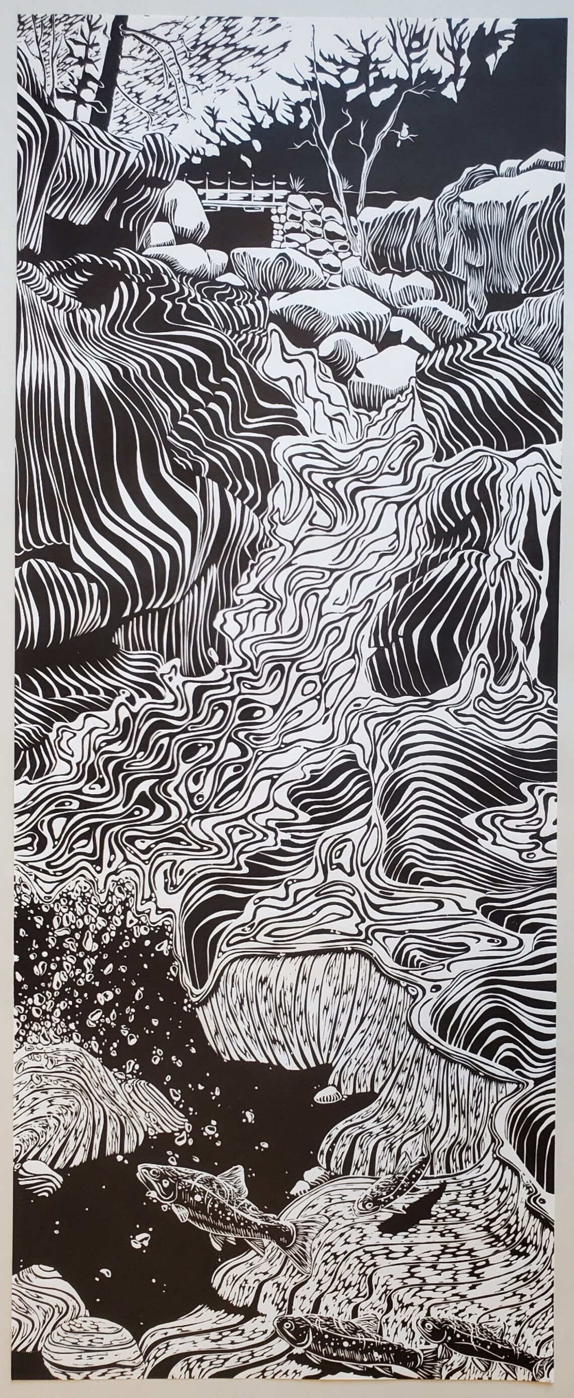 Posters of Woodcut Prints - Etsy