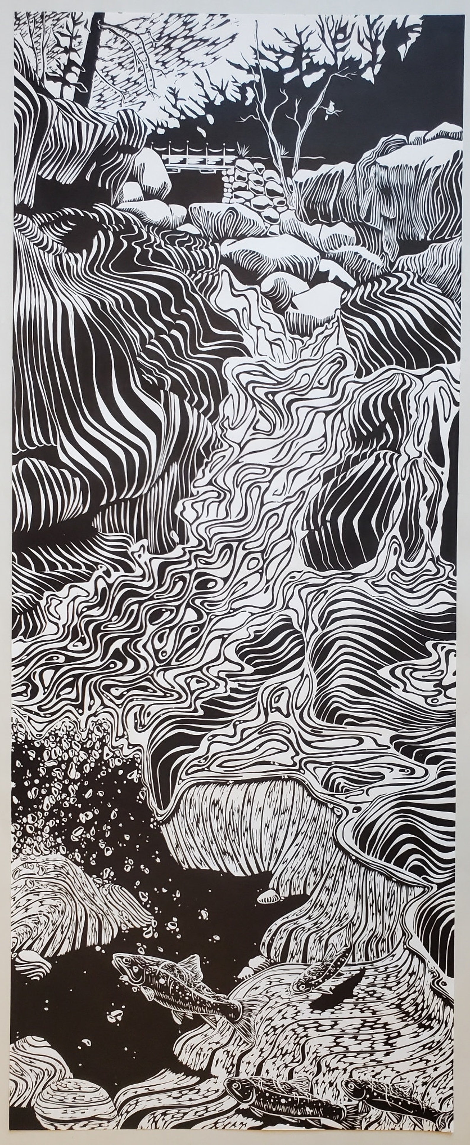 Posters of Woodcut Prints - Etsy