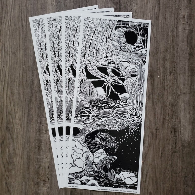 Posters of Woodcut Prints - Etsy