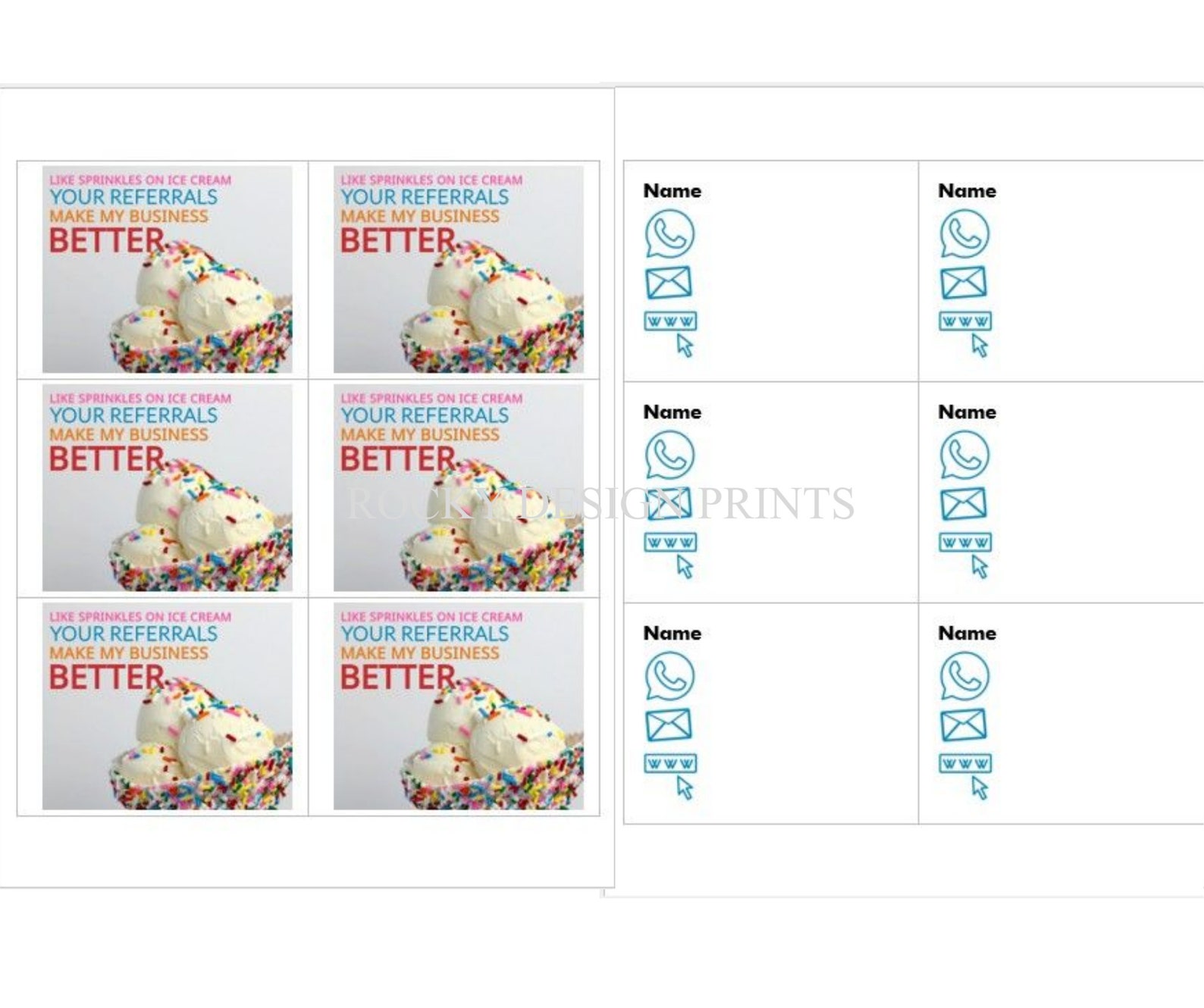 Printable Referral Tags Editable Pop by Tags Networking Gift Tags - Etsy